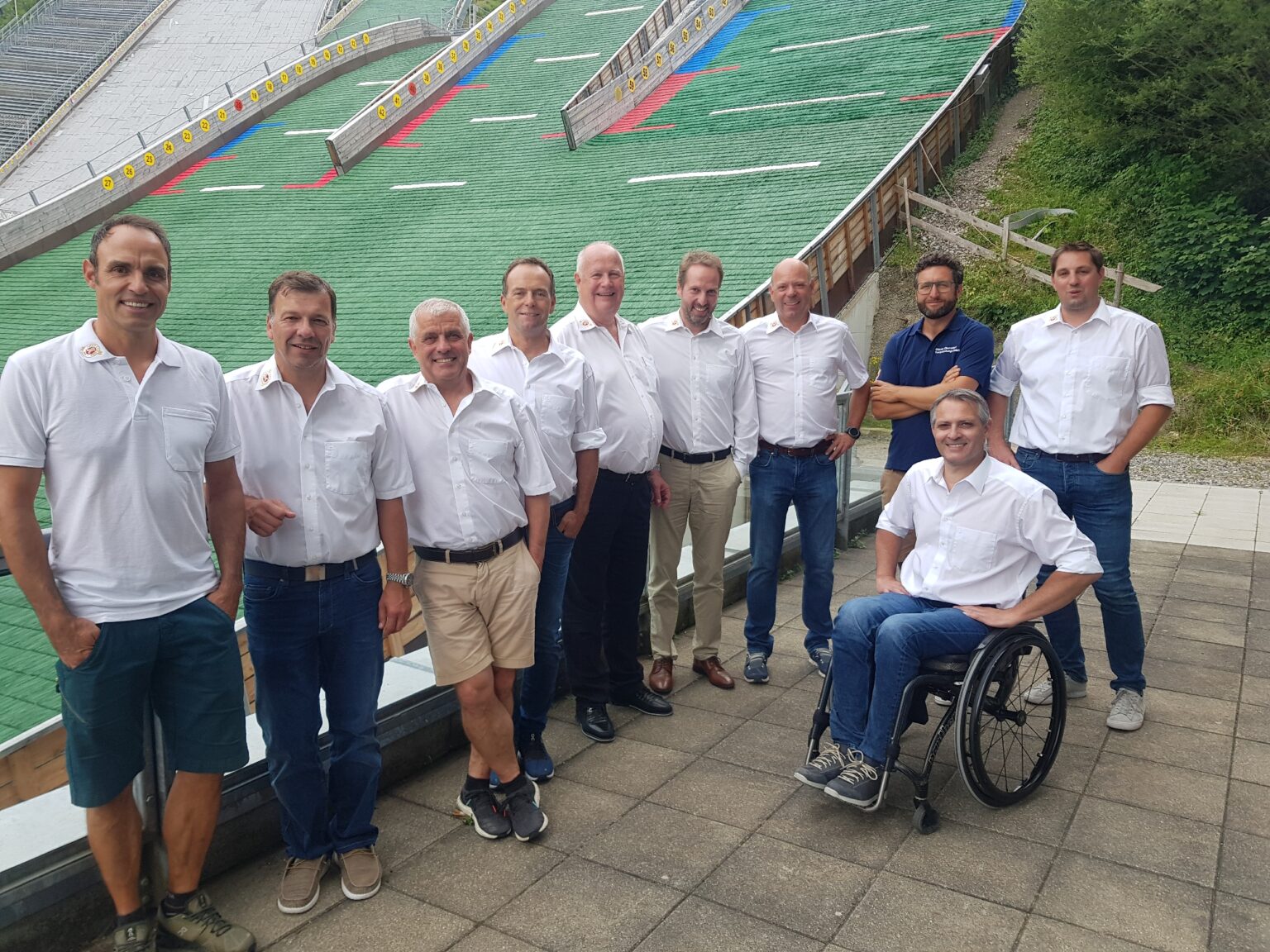 Wachablösung beim SC Oberstdorf: Auf Peter Kruijer folgt Georg Geiger ...
